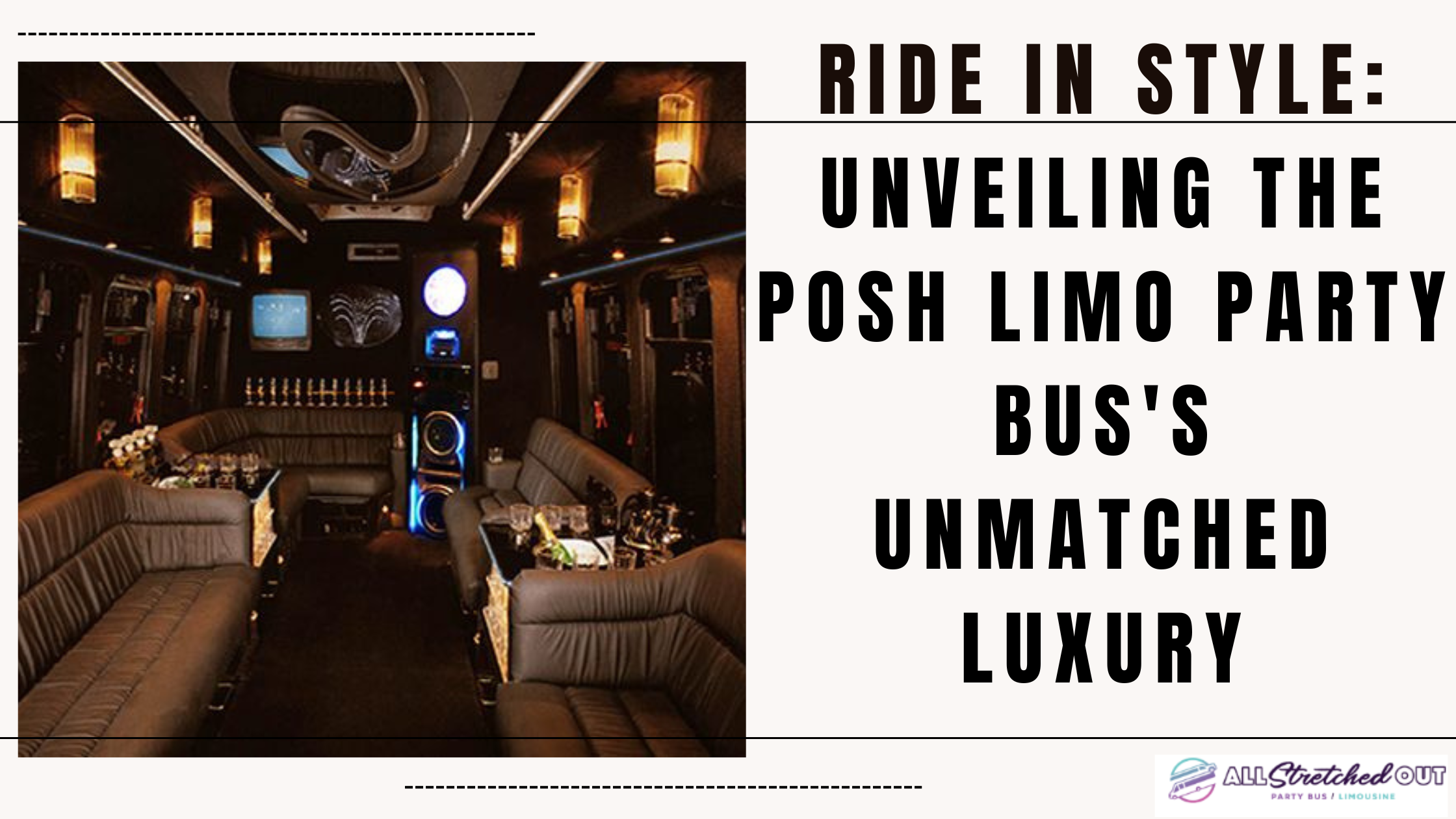 Luxury Limo Party Bus: Posh & Stylish Rides